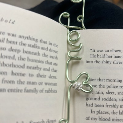 Jesus Bookmark With Cross Charm: Bible Readers, Faithful Gift, Words of ...