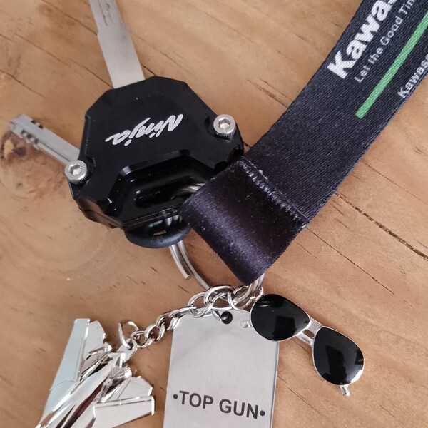 ALL METAL F14 Tomcat Keychain Top Gun Maverick Zipper Pull - Etsy