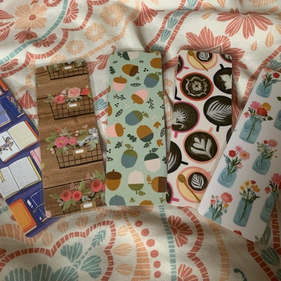 Delicious Foods Bookmarks. Double-sided & Laminated. - Etsy