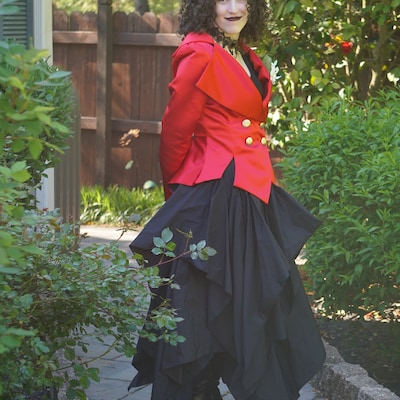 Formal Womens White Tailcoat, Tuxedo Tails Women, Black Tailcoat ...