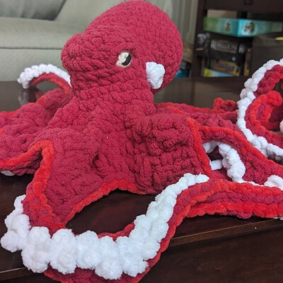 Crochet Pattern Realistic Cuttlefish-amigurumi Cuttlefish-stuffed ...