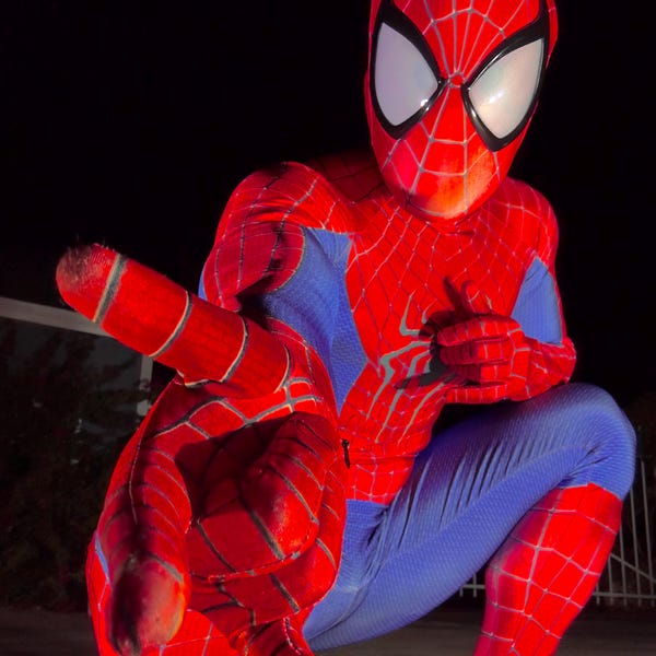 Spider Man Mask, Black Toby Mask, Cosplay Mask, Halloween Gift ...