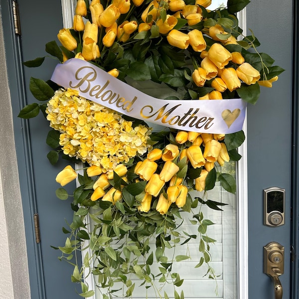 Funeral, Memorial Ribbon, Custom Printed W/your Message, Floral ...