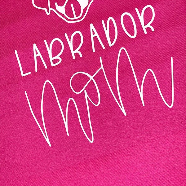 Labrador Mom SVG, Dog Mom SVG, Labrador Svg, Hand Lettered SVG, Dog Svg ...