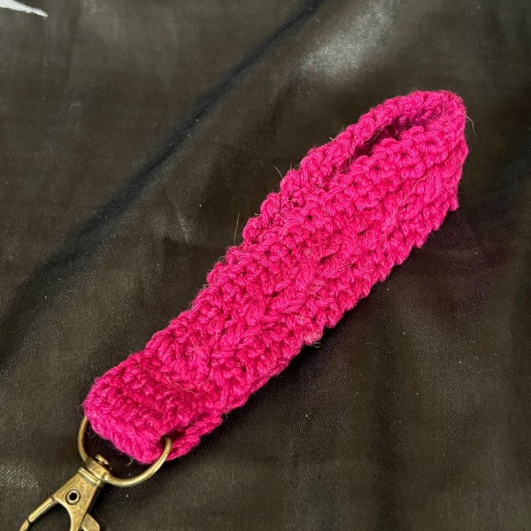 Crochet Pattern Three Pattern Bundle Wristlet Keychain Crochet Patterns ...