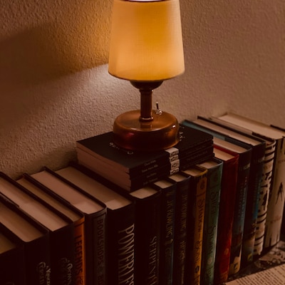 Vintage Inspired Table Lamp, Cordless Led Table Lamp, Battery Powered ...