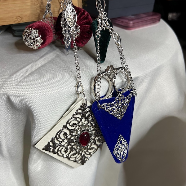 Silver Filigree Embellished Mini Ballpoint Pen With Removable Vintage ...