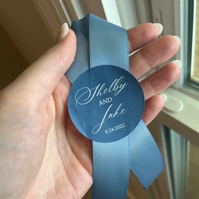 Printable OR Printed Wedding Stickers With Custom Fonts and - Etsy