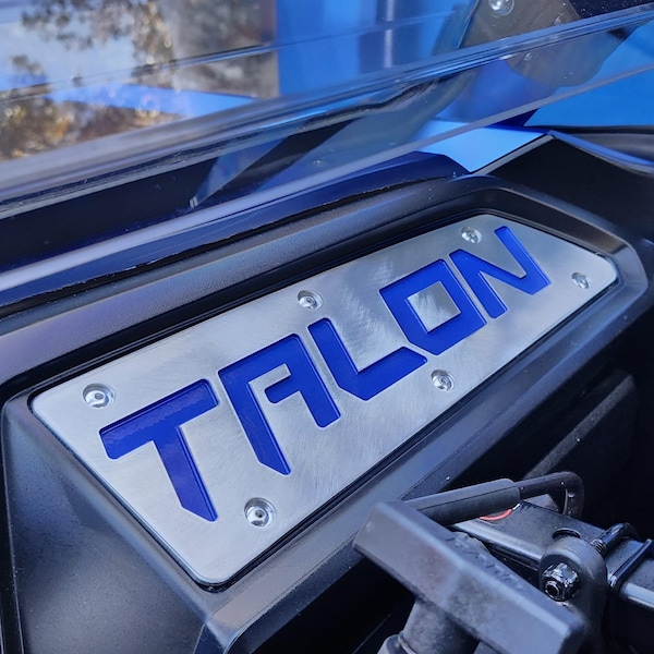 Honda Talon 1000 Dash Console Emblem - Etsy