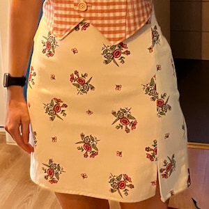 Mini Skirt Sewing Pattern XS-XL Instant Download Easy Digital PDF Side ...