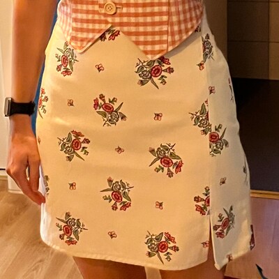 Mini Skirt Sewing Pattern XS-XL Instant Download Easy Digital PDF Side ...