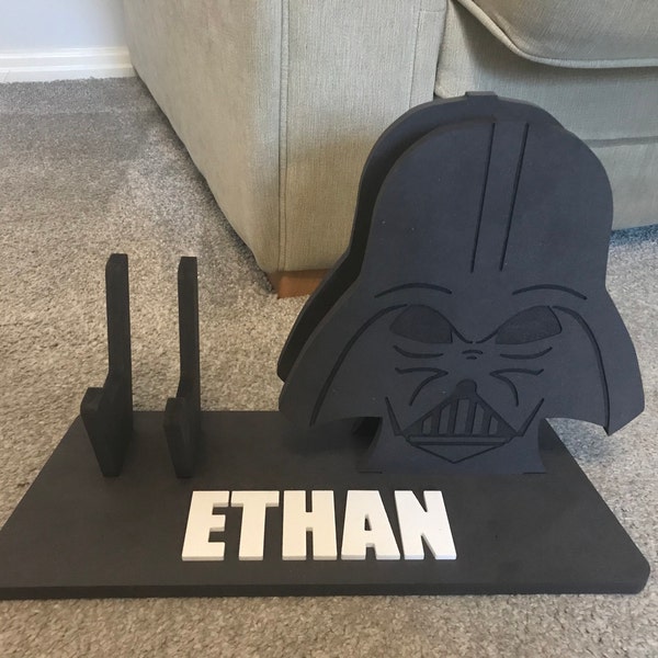 Personalised Character Head Gaming Stands Headset and Controller Holder ...