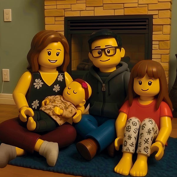 Custom Portrait Inspired by "lego"| Unique Custom Portrait | Digital ...