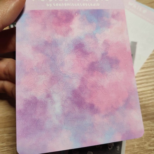 Printable Memo Sheets Christmas Bunny / Cute Pretty Deco Pastel Polco ...