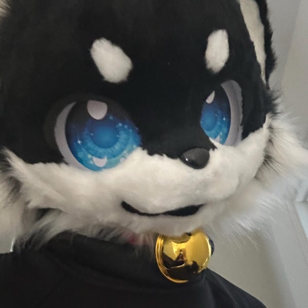 Fursuit Mask, Glowing Horned Dragon, Wicker Beast, Glowing Dragon ...