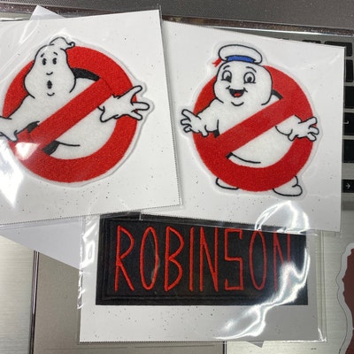Ghostbusters Logo Patch Embroidered Iron on Patch Flight Suit Costume ...