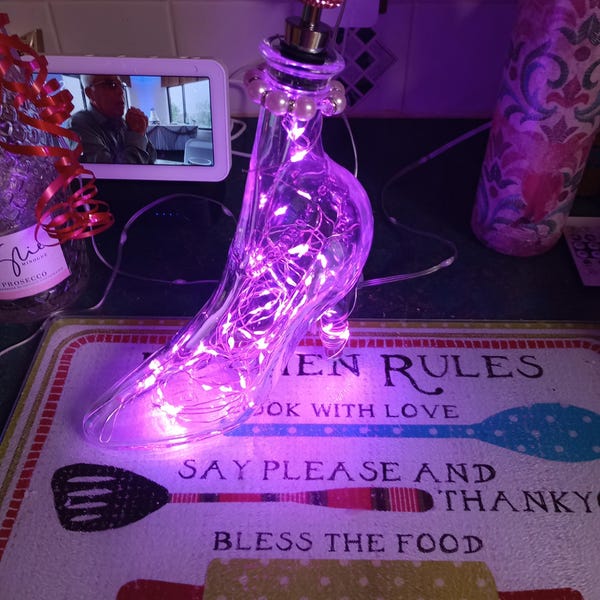 Light up Spirit Bottles, Bar Decor, Birthday Gift, Christmas Present ...