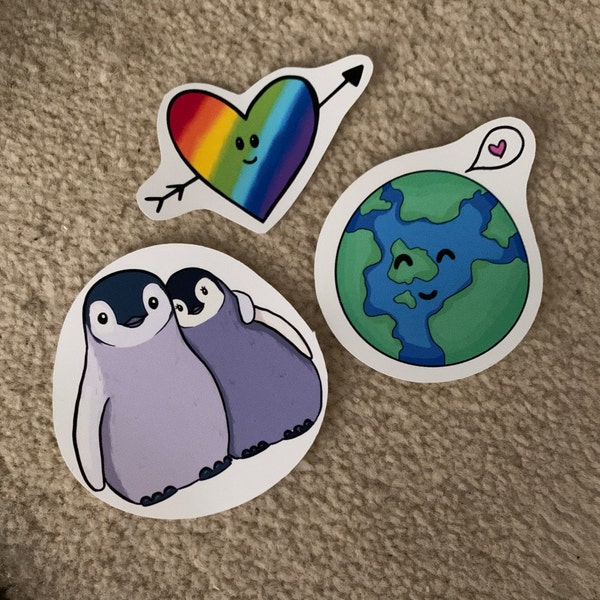 Love the Earth Vinyl Sticker Save the Planet No Planet B Environment ...