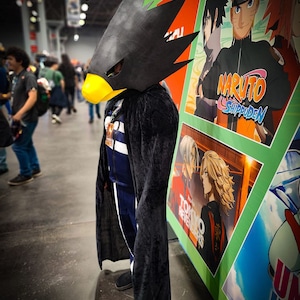 Tokoyami Cosplay Mask Moving Jaw Pattern/template - Etsy