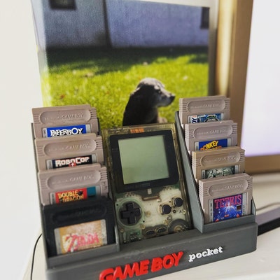 Gameboy Pocket Holder for Console and Games - Etsy