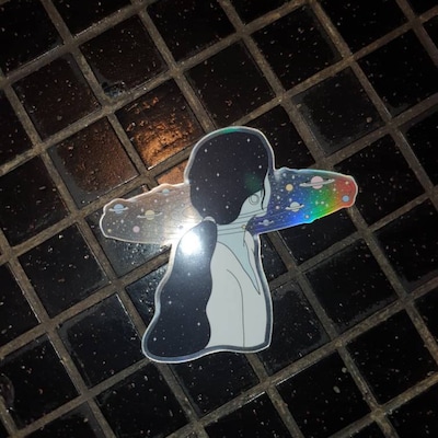 My Universe Sticker Holographic Sticker Galaxy Cosmic - Etsy