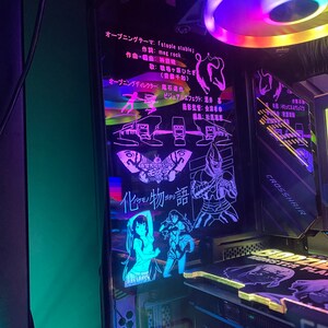 Custom Rgb Pc Case Light Decoration Board Panel Water Cooling - Etsy