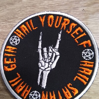 Hail Satan Gein Yourself LPOTL Iron-on Patch - Etsy