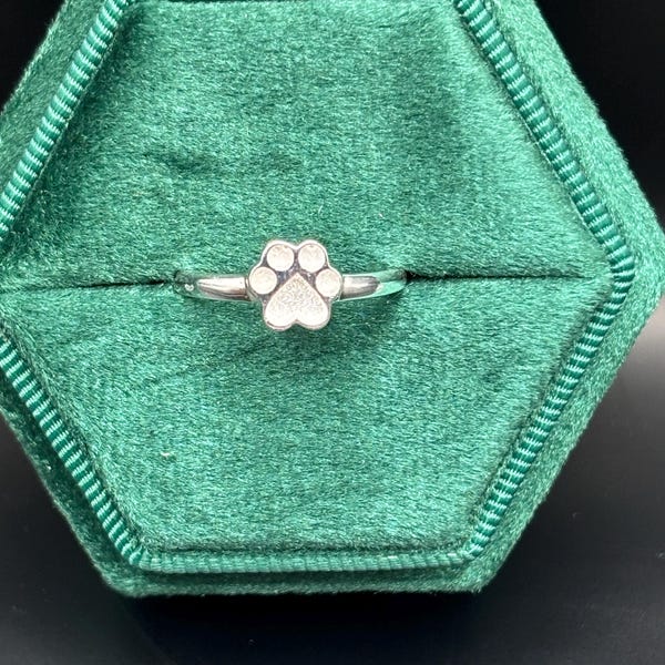 925 Sterling Solid Silver, Infinity Blank Channel Ring Setting, Good ...