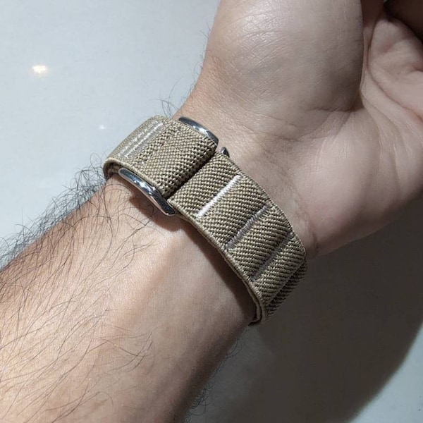 NYLON LOOP BAND Compatible With Garmin Instinct Forerunner Venu Fenix ...