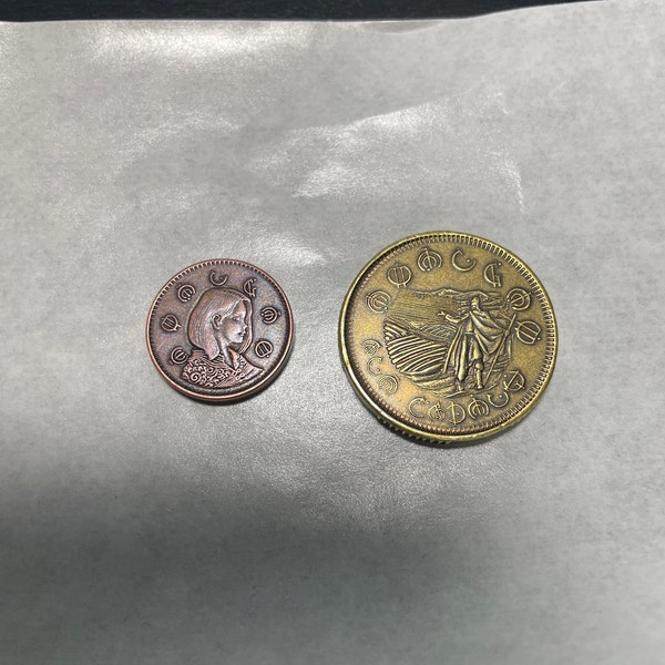 Mistborn™ Set #2 - Two Coins of Elendel - Etsy