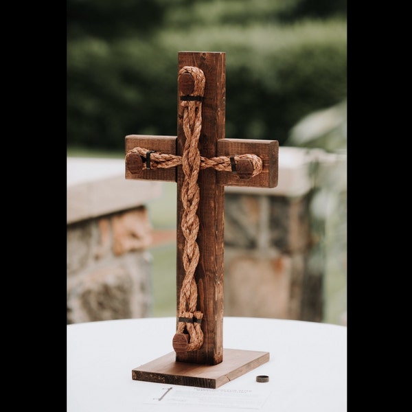 Wedding Braid Cross - Cord of Three Strands, God's Knot, Braid for ...