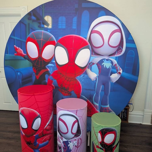 Lion King Simba Round Arch Cover Wall Backdrop Chiara Arch Background ...