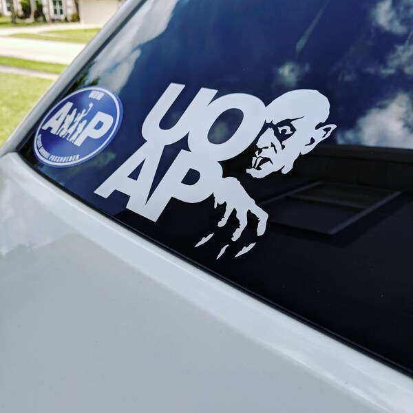 Nosferatu Decal - Vampire Decal - Universal Orlando Annual Passholder ...