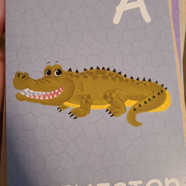 COLORFUL Macedonian Alphabet Flash Cards - PDF - Printable - Digital ...