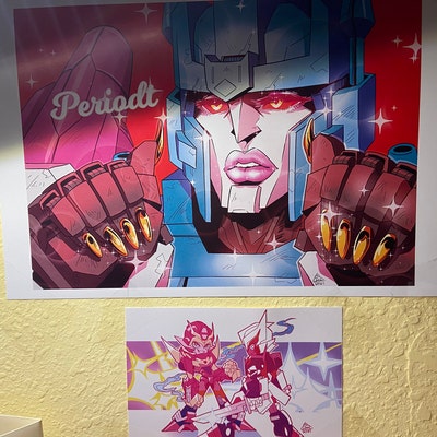 SALE Rodimus and Drift Print 40persent Off - Etsy