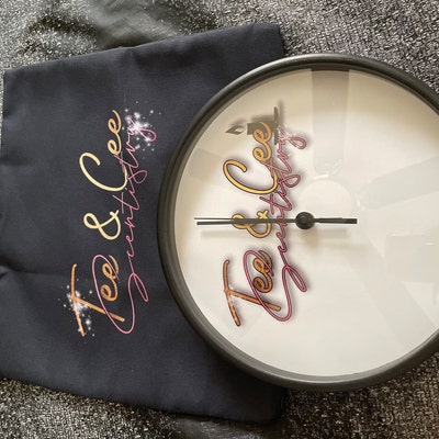 Custom Wall Clock, Personalized Wall Clock, Photo Wall Clock, Home ...