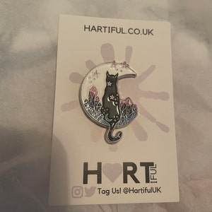 Bisexual Pride Flag Crystal and Cat Glitter Enamel Pin Set of - Etsy