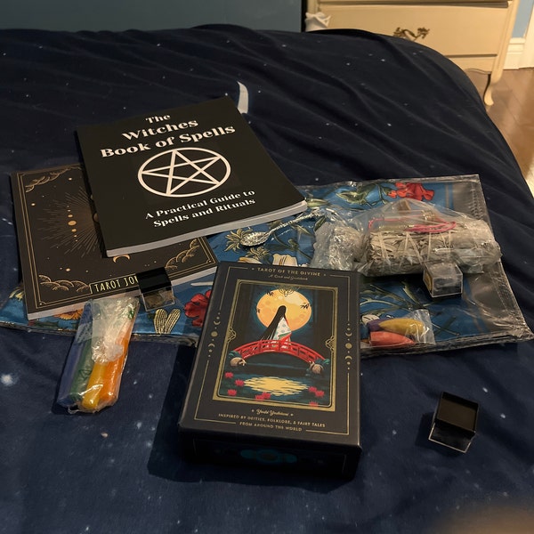 Witch Starter Kit With Guide, Spiritual Starter Box, for Newbies or ...