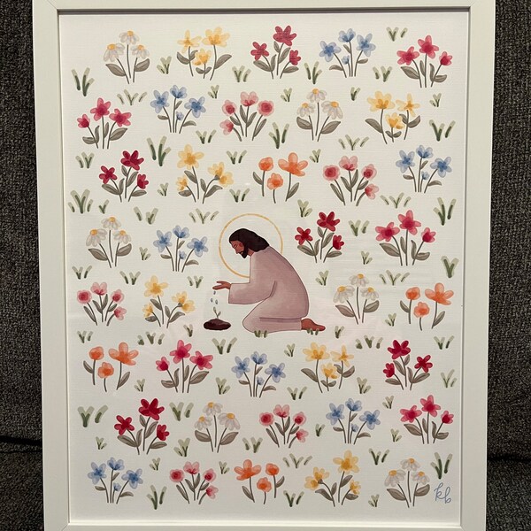 Gethsemane PRINTABLE // LDS Art Jesus Christ Illustration Religious ...