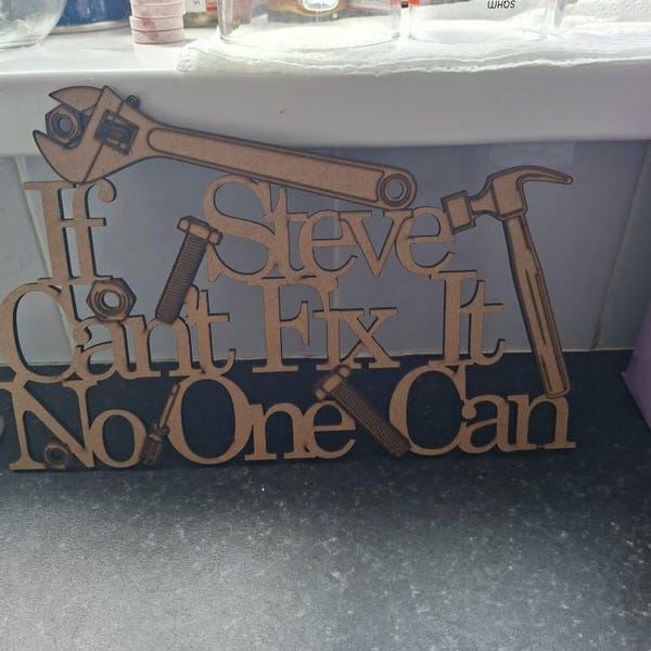 Personalised Workshop DIY Sign,tools Plaque,gift for Him, Present,gift ...