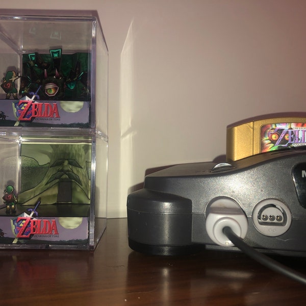 TWO CUBES! Legend of Zelda: Ocarina of Time Diorama Cube - Queen Gohma ...
