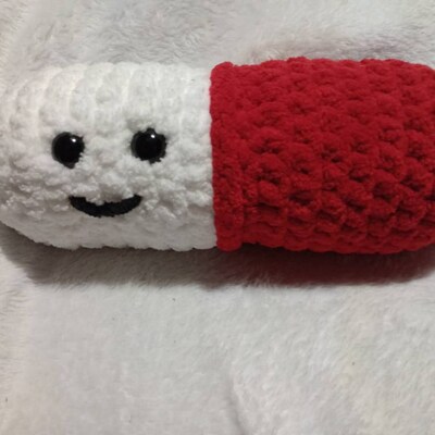Amigurumi Pills Crochet Pattern, 4 Pill Sizes in 1 Crochet Pattern ...