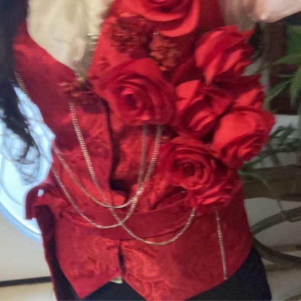 Black Satin Roses 20mm, Black Fabric Roses, Small Ribbon Roses Applique ...