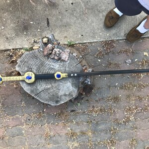 A Golden Ankh Staff Ancient Egypt Cosplay Egyptian Cross - Etsy