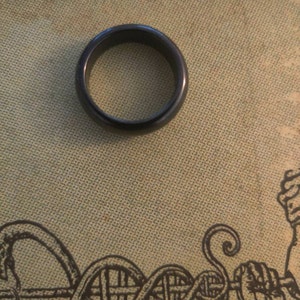 1 High Power Magnetic Hematite Lodestone Ring Are Great for | Etsy