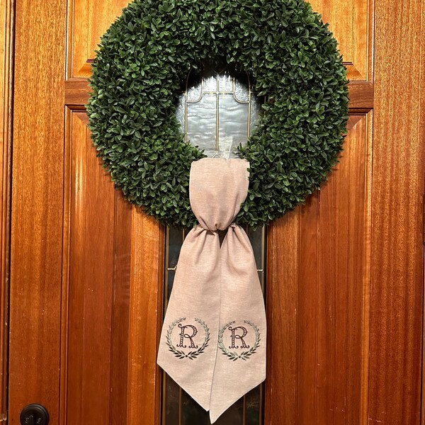 Georgia Wreath Sash - Etsy