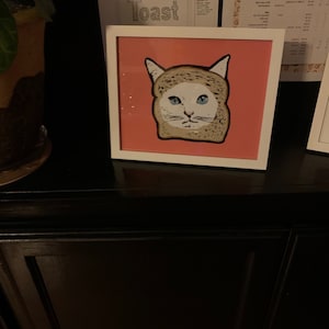 Housewives Cat Meme Print // Woman Yells at Cat Meme Art - Etsy
