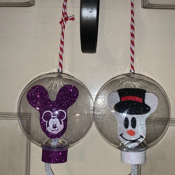 Mickey Balloon Inspired Disney Christmas Holiday Tree Mouse Plastic ...