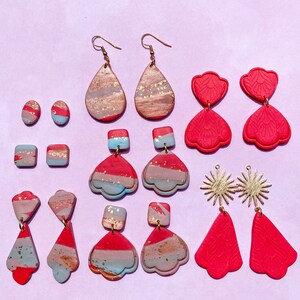 Polymer Clay Color Recipe Shades of Pink Polymer Clay | Etsy