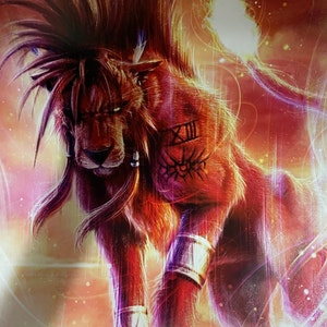 Red XIII Final Fantasy VII Remake Limited Edition Fine Art Print - Etsy